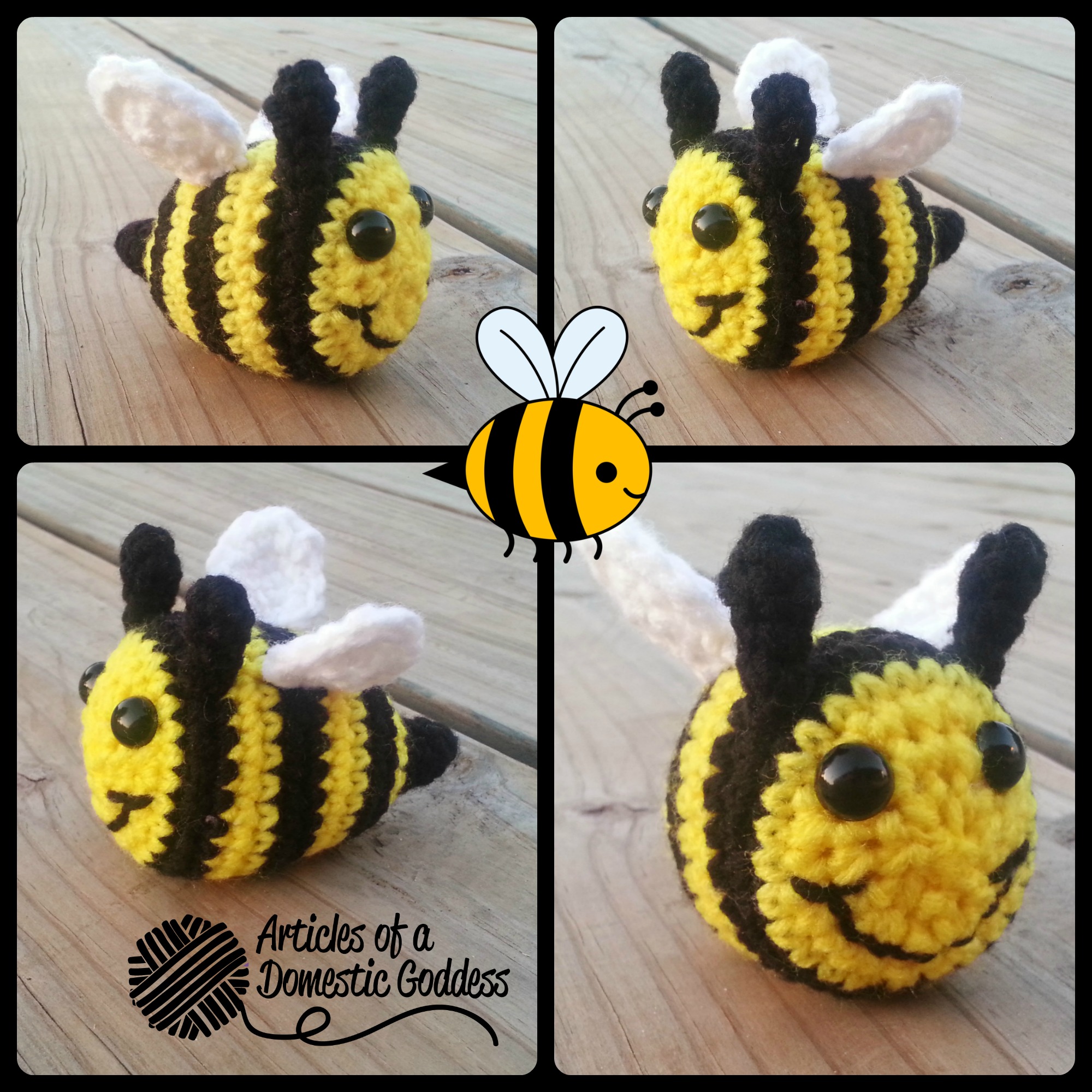 Baby Bumblebee Free Pattern – Articles of a Domestic Goddess